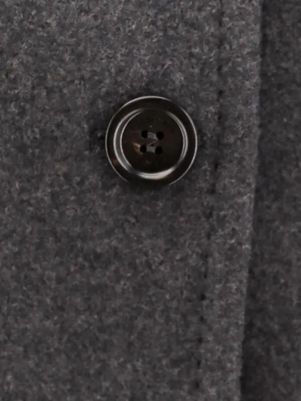 Max Mara Double Breasted Coat - Grey