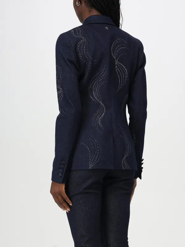 DONDUP Embellished Double-breasted Blazer