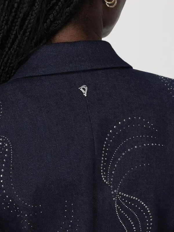 DONDUP Embellished Double-breasted Blazer