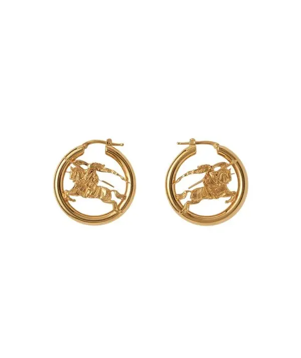 Burberry Ekd Hoop Earrings