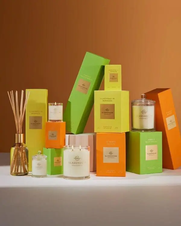 GLASSHOUSE FRAGRANCES St. Barts Bronze Candle, 380 G - One-color
