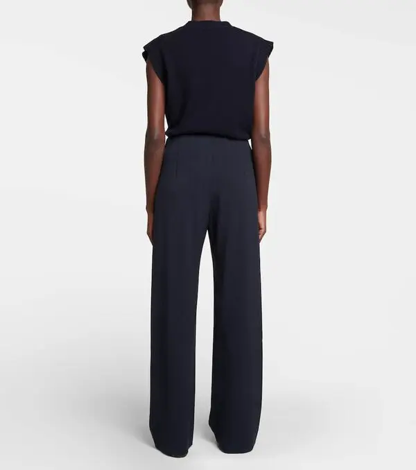 Vince High-rise Crepe Pants