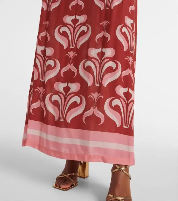 ADRIANA DEGREAS Unique Maxi Dress