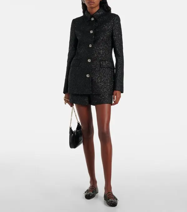 Gucci Horsebit Leather Ballet Flats