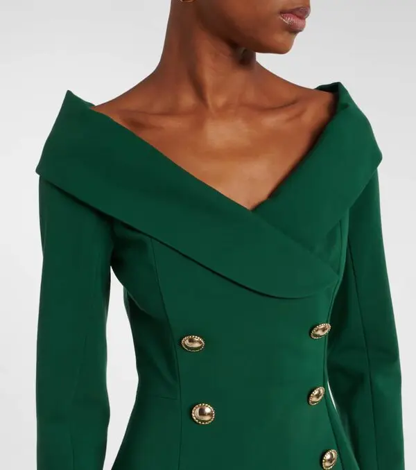 Dorothee Schumacher Off-shoulder Midi Dress
