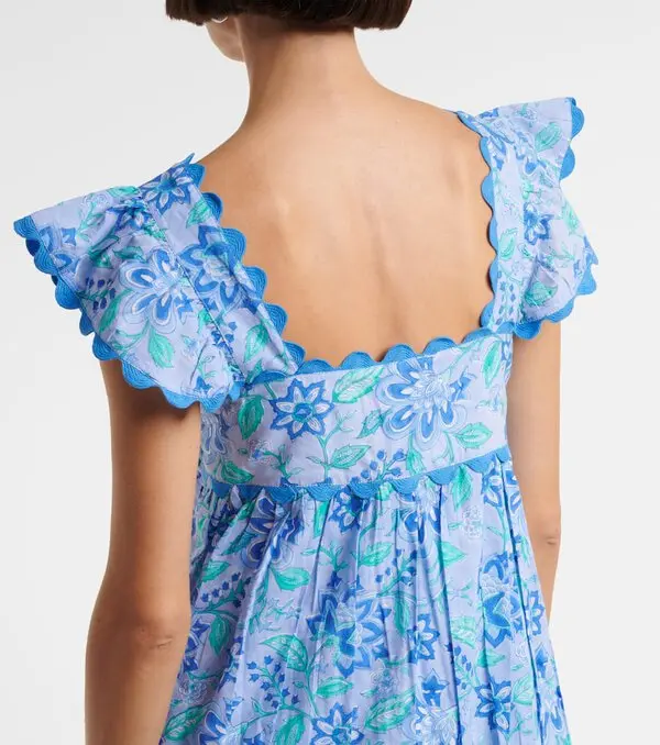 JULIET DUNN Printed Mini Dress