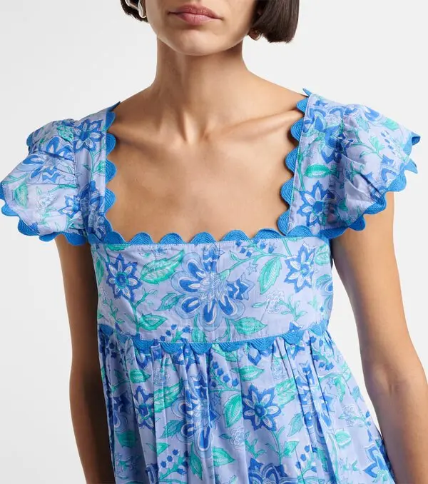 JULIET DUNN Printed Mini Dress