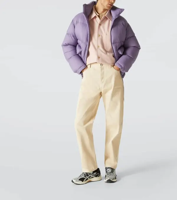 Auralee Wool Flannel Overshirt
