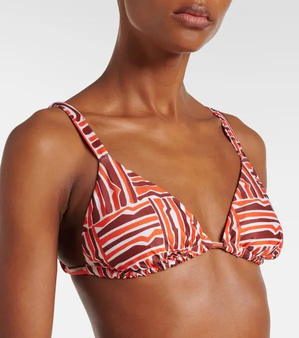 Faithfull The Brand Printed Bikini Top
