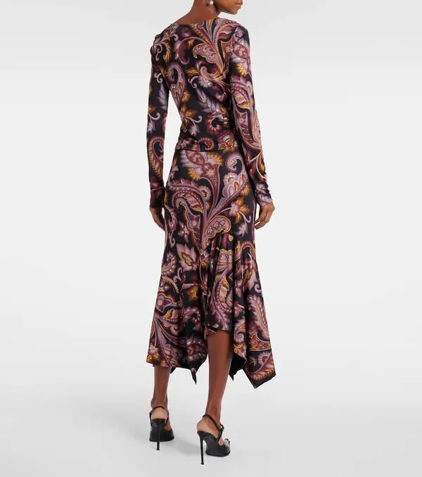Etro Paisley Jersey Top