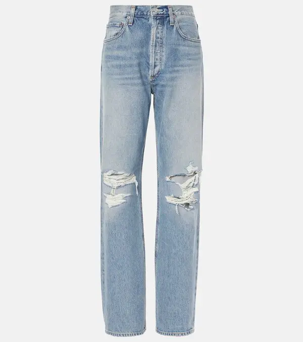 AGOLDE Kelly High-rise Straight Jeans