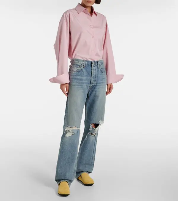 AGOLDE Kelly High-rise Straight Jeans