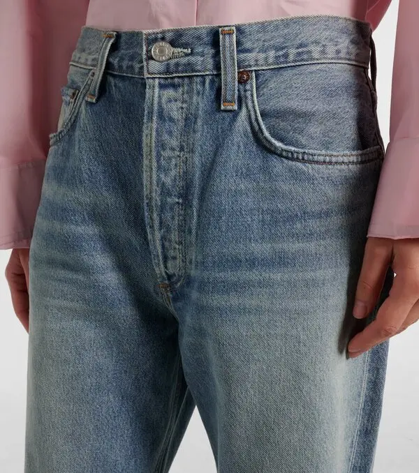 AGOLDE Kelly High-rise Straight Jeans