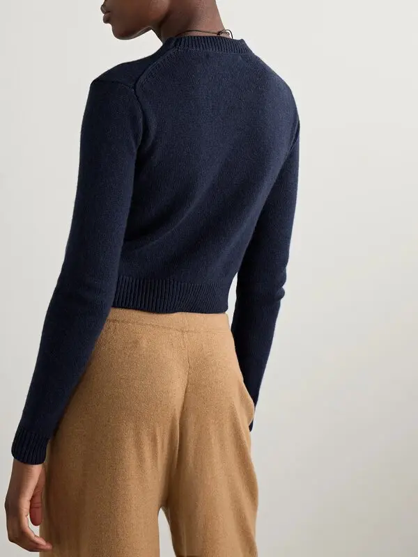 THE ELDER STATESMAN Cashmere Crewneck Pullover