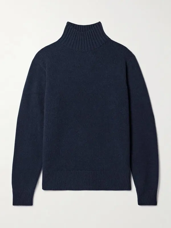 THE ELDER STATESMAN Cashmere Turtleneck Sweater