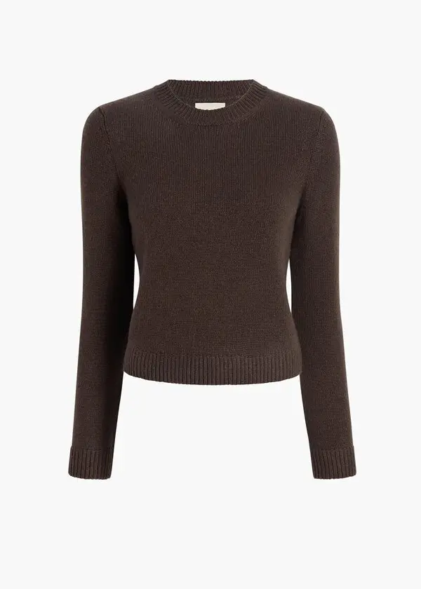 Khaite Leta Pullover - Coffee