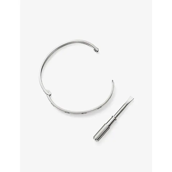 Cartier Love Classic 18ct White-gold Bracelet - White Gold