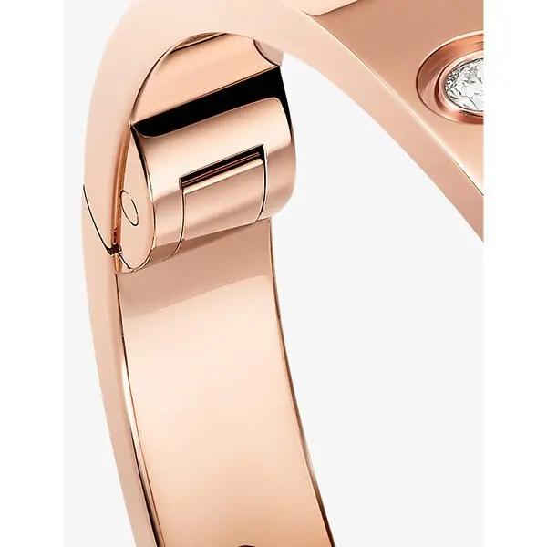 Cartier Love Bracelet With Diamonds - Rose Gold