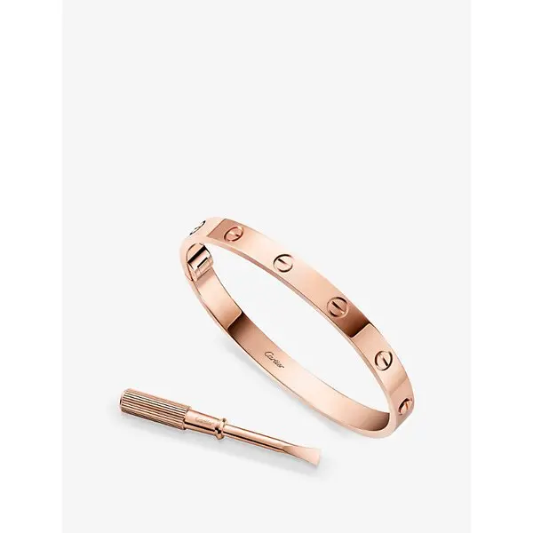 Cartier Love Classic 18ct Rose-gold Bracelet - Rose Gold