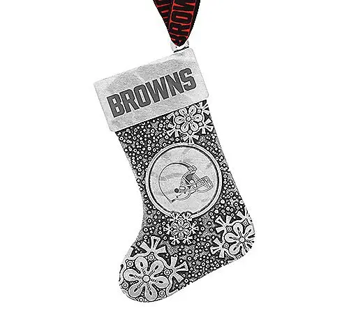 WENDELL AUGUST Nfl Snowflake Stocking Ornament