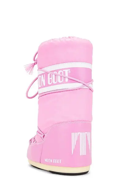 Moon Boot Nylon Boots - Pink