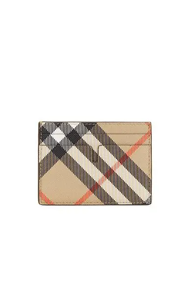 Burberry On Essentials Cardholder - Sand