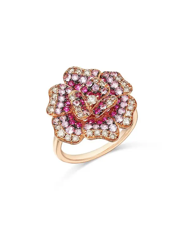 Bloomingdale'S Rose Flower Ring - Pink