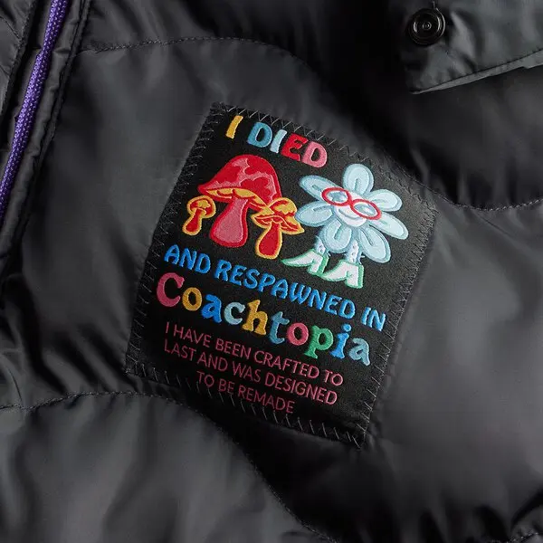 COACHTOPIA Loop Puffer Jacket - Black