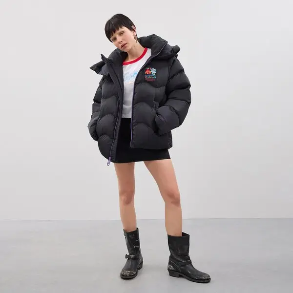 COACHTOPIA Loop Puffer Jacket - Black