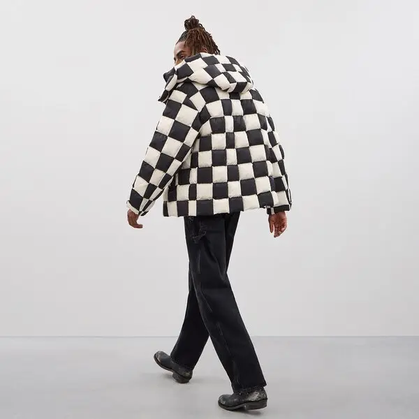 COACHTOPIA Loop Puffer Jacket With Checkerboard Quilting