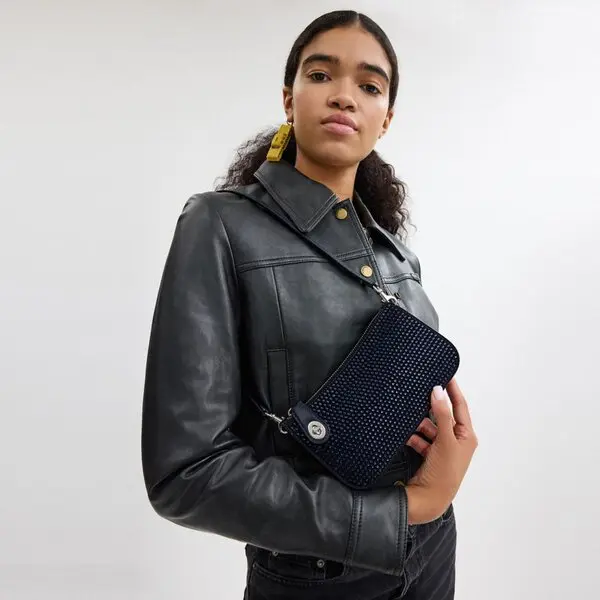 COACH Penn Shoulder Bag With Crystal
