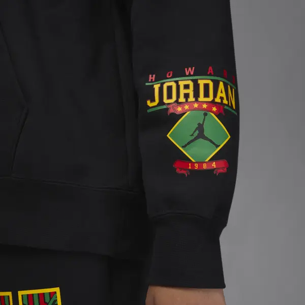 JORDAN X Howard University Satin-lined Pullover Hoodie
