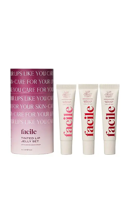 FACILE SKINCARE Lip Jelly Trio Set - Berrys