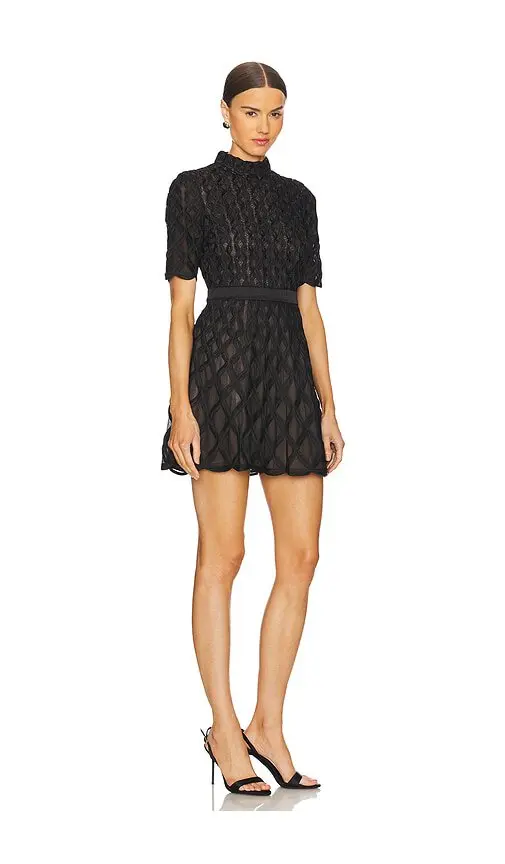 Simkhai Costina Short Sleeve Dress