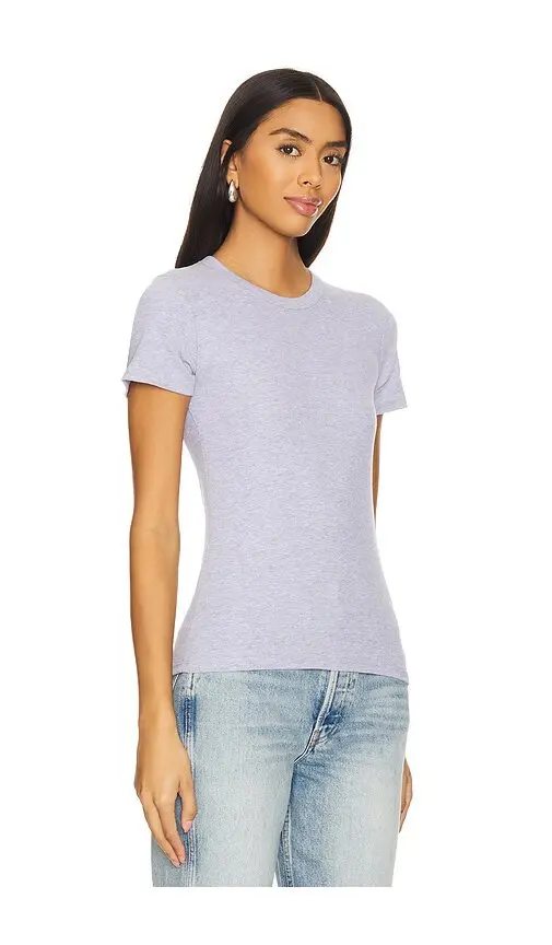 LESET Kelly Slim Fit Tee - Heather Grey