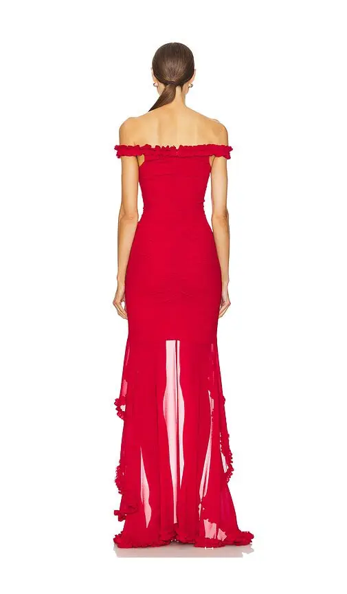 Majorelle Chandra Gown - Red