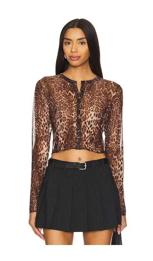 Superdown Becky Sheer Top