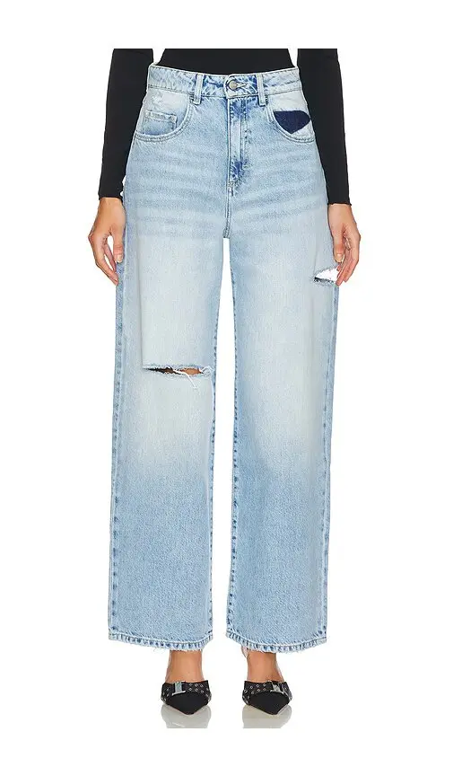 ICON DENIM LOS ANGELES Poppy Wide-leg Jeans