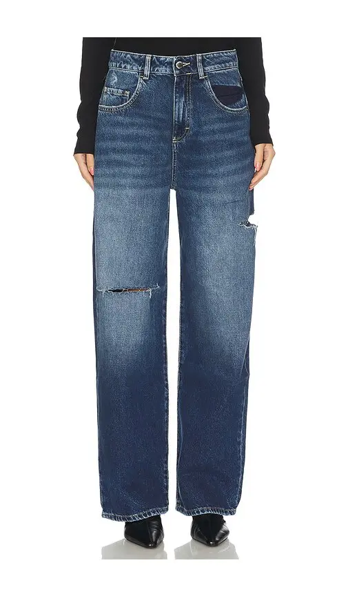 ICON DENIM LOS ANGELES Poppy Wide-leg Jeans