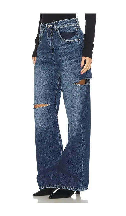 ICON DENIM LOS ANGELES Poppy Wide-leg Jeans