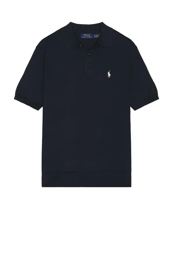 Polo Ralph Lauren Polo Shirt In Blue - Hunter Navy