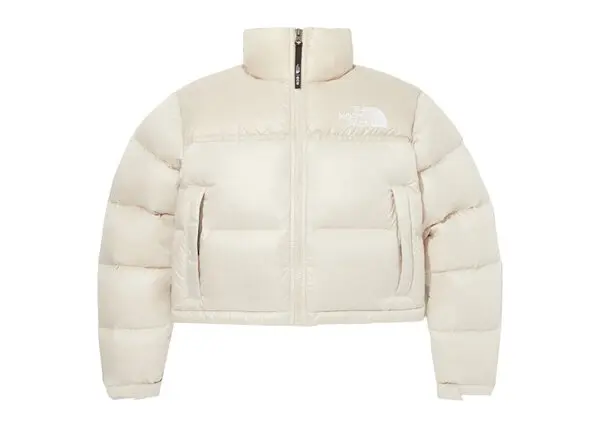 The North Face Nuptse Short Jacket - Sand Shell