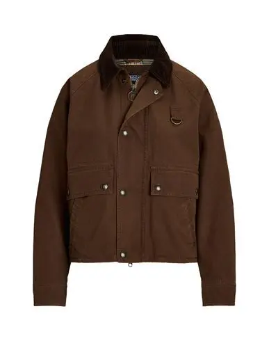Ralph Lauren Cropped Utility Jacket Jacket Size Cotton