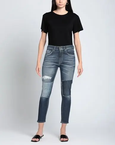 DONDUP Skinny Jeans In Organic Cotton And Recycled Elastane
