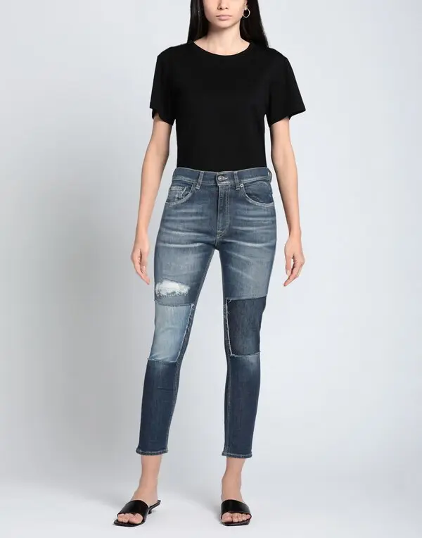 DONDUP Skinny Jeans In Organic Cotton And Recycled Elastane
