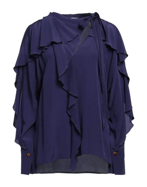 Victoria Beckham Ruched Crepe Top