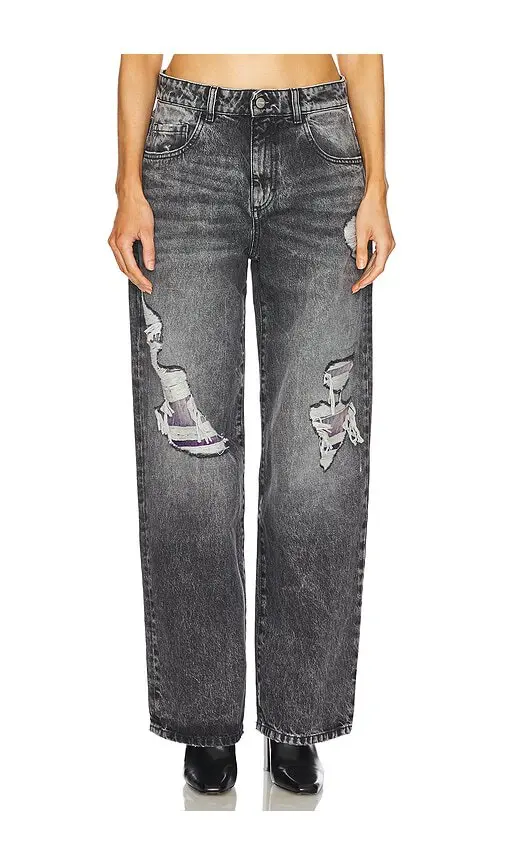 ICON DENIM LOS ANGELES Bea Daddy Wide Leg Jeans