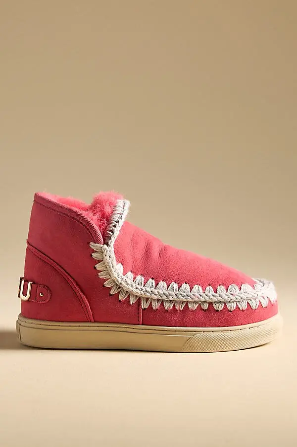 Mou Glacier Suede Sneaker Boots