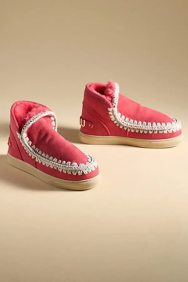 Mou Glacier Suede Sneaker Boots