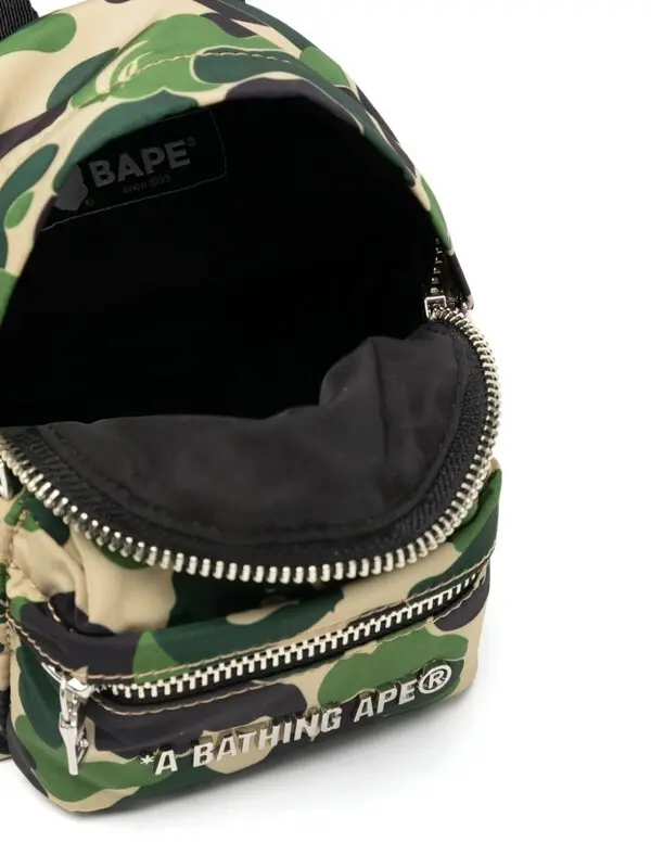 A BATHING APE Abc Camo Print Backpack